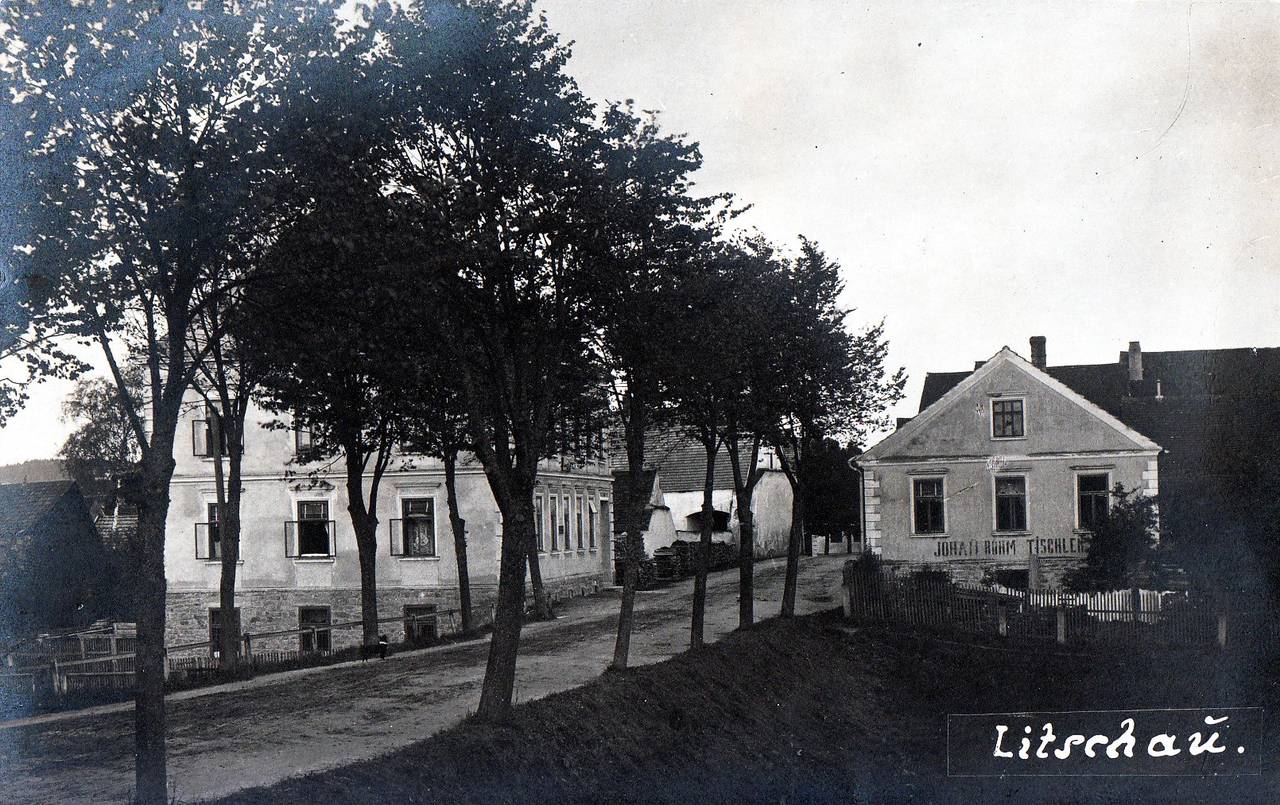 Litschauer Bahnhofstrasse 1925